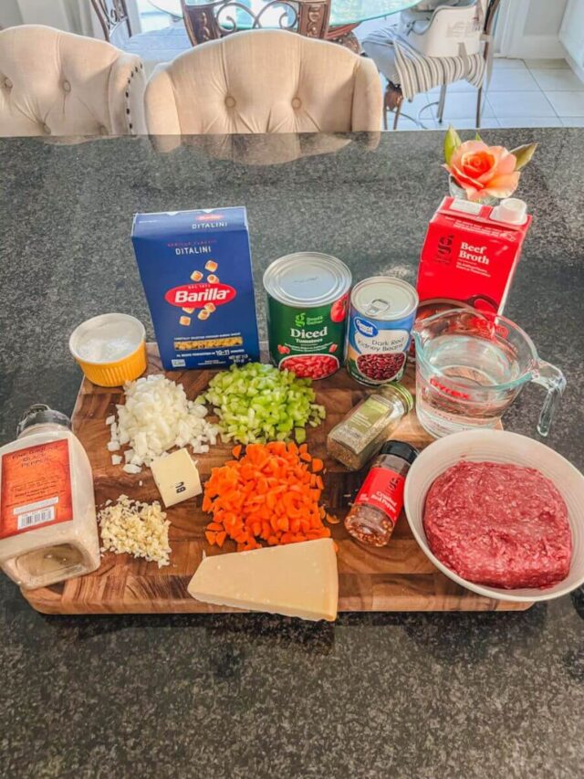 Instant Pot Pasta Fagioli Recipe - Our Crow's Nest