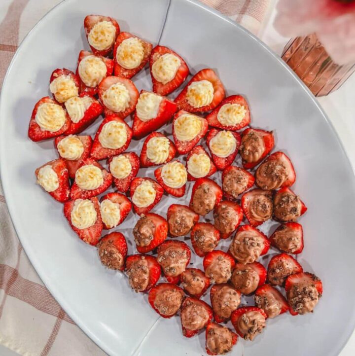 How to Make Deviled Strawberries (Tiktok Recipe) - Our Crow's Nest