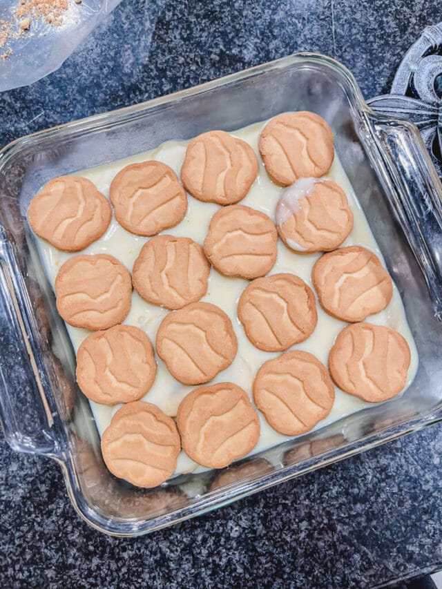 Banana Pudding with Trefoils Girl Scout Cookies - Our Crow's Nest
